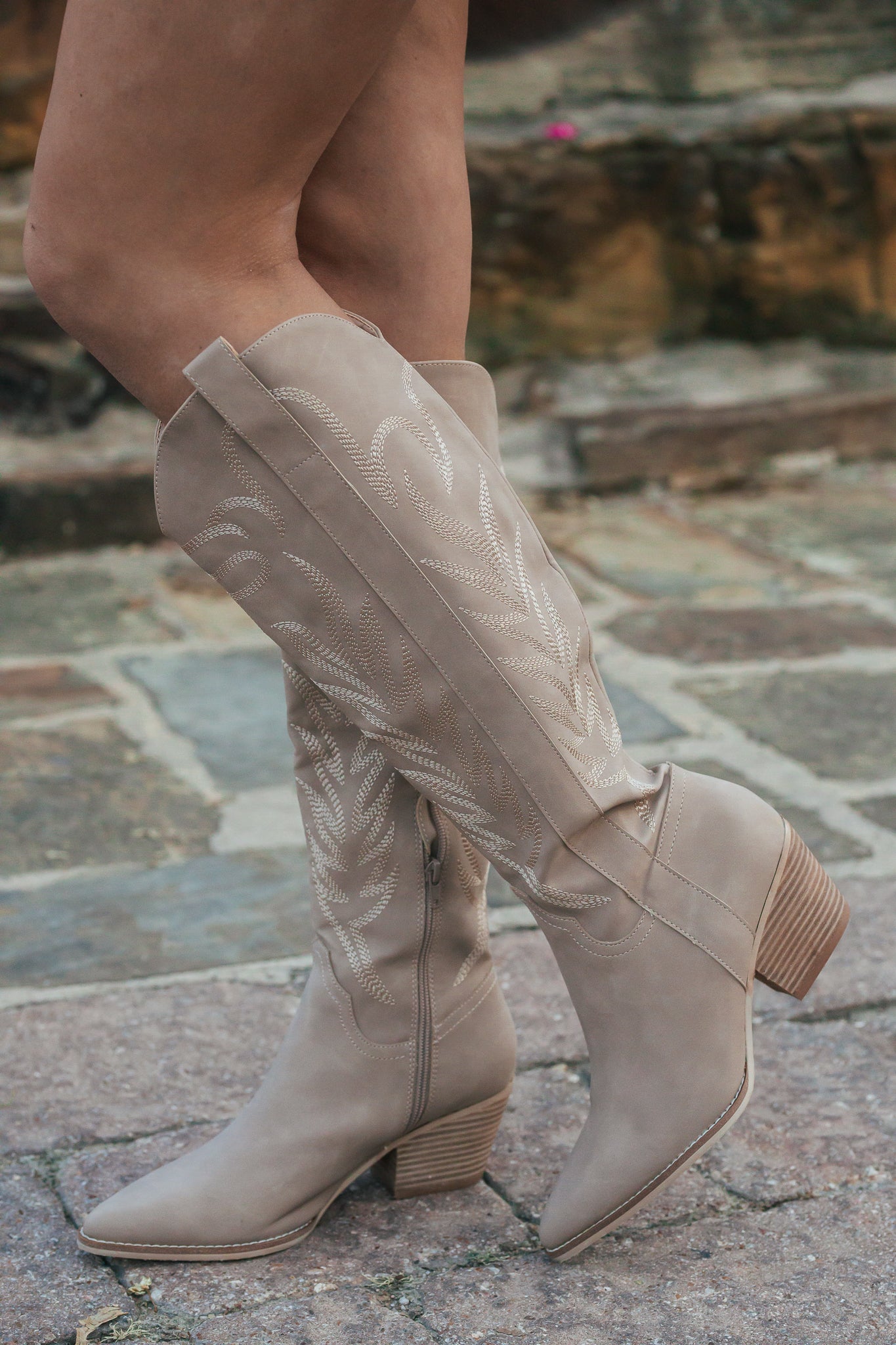 Samara Cowboy Boot (Cedar Wood) FINAL SALE – Southern Alternative