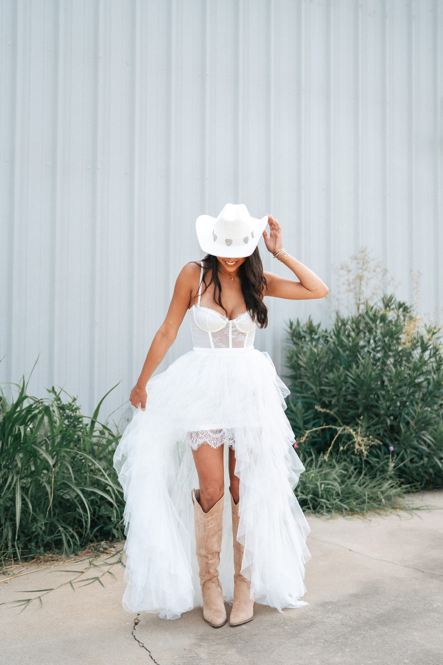 Heavenly Mesh Maxi Gown (White) – Southern Alternative