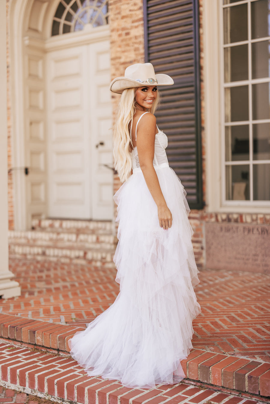 Heavenly Mesh Maxi Gown (White) – Southern Alternative