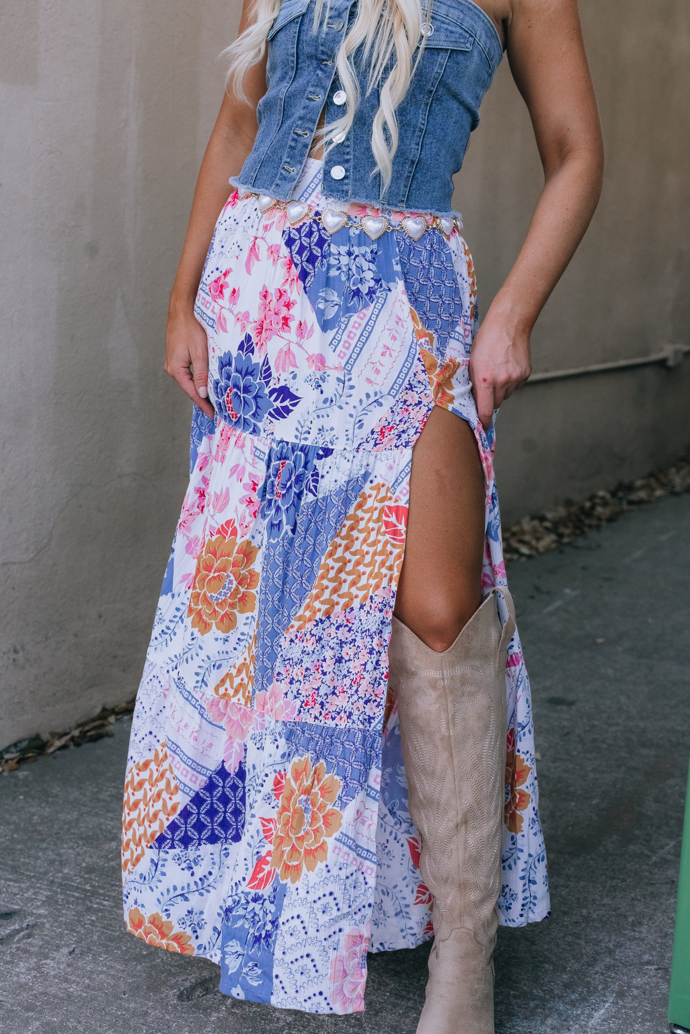 Patchwork Maxi Skirt – Southern Alternative