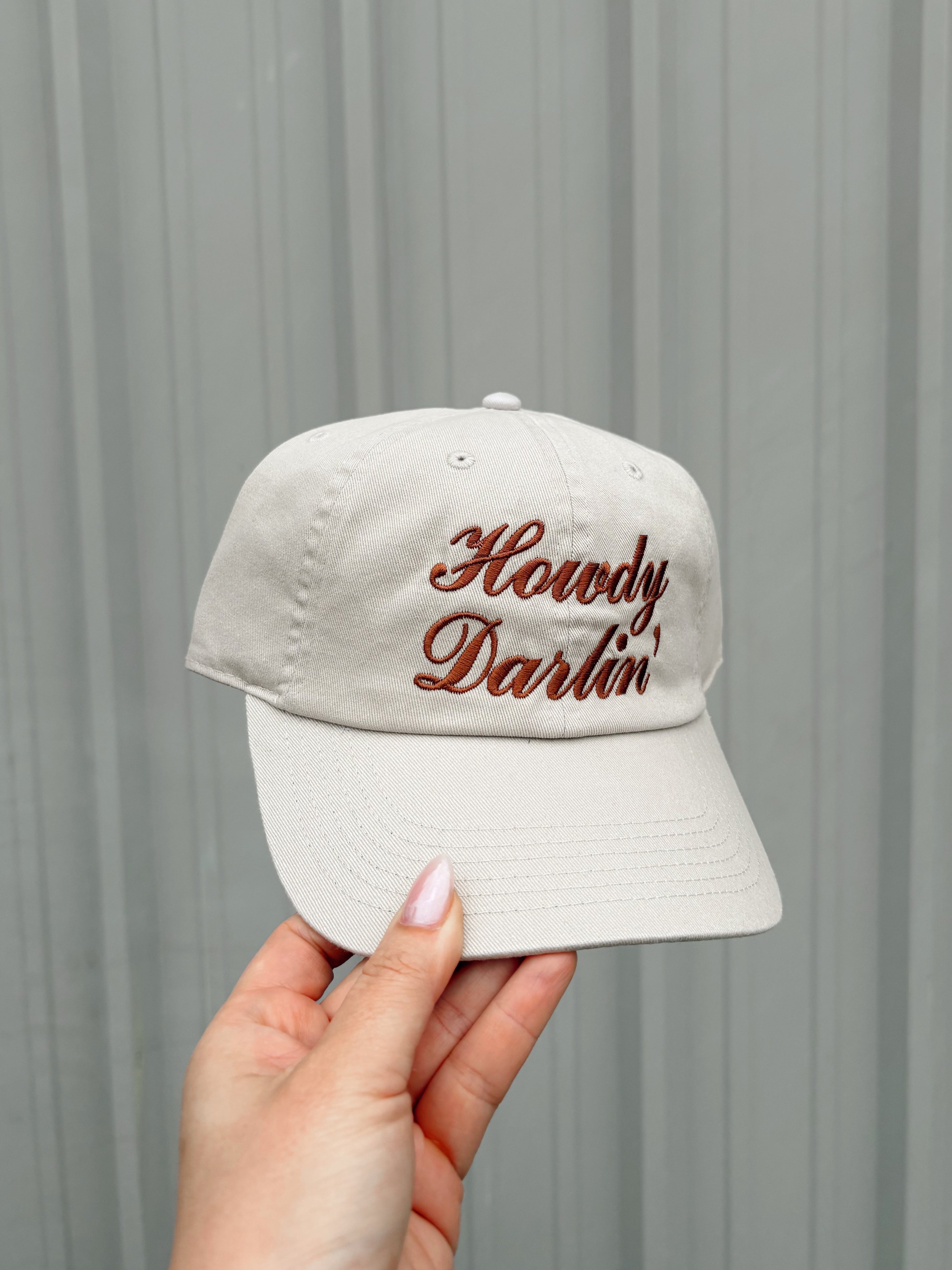 Howdy Darling Embroidered Baseball Cap – Southern Alternative
